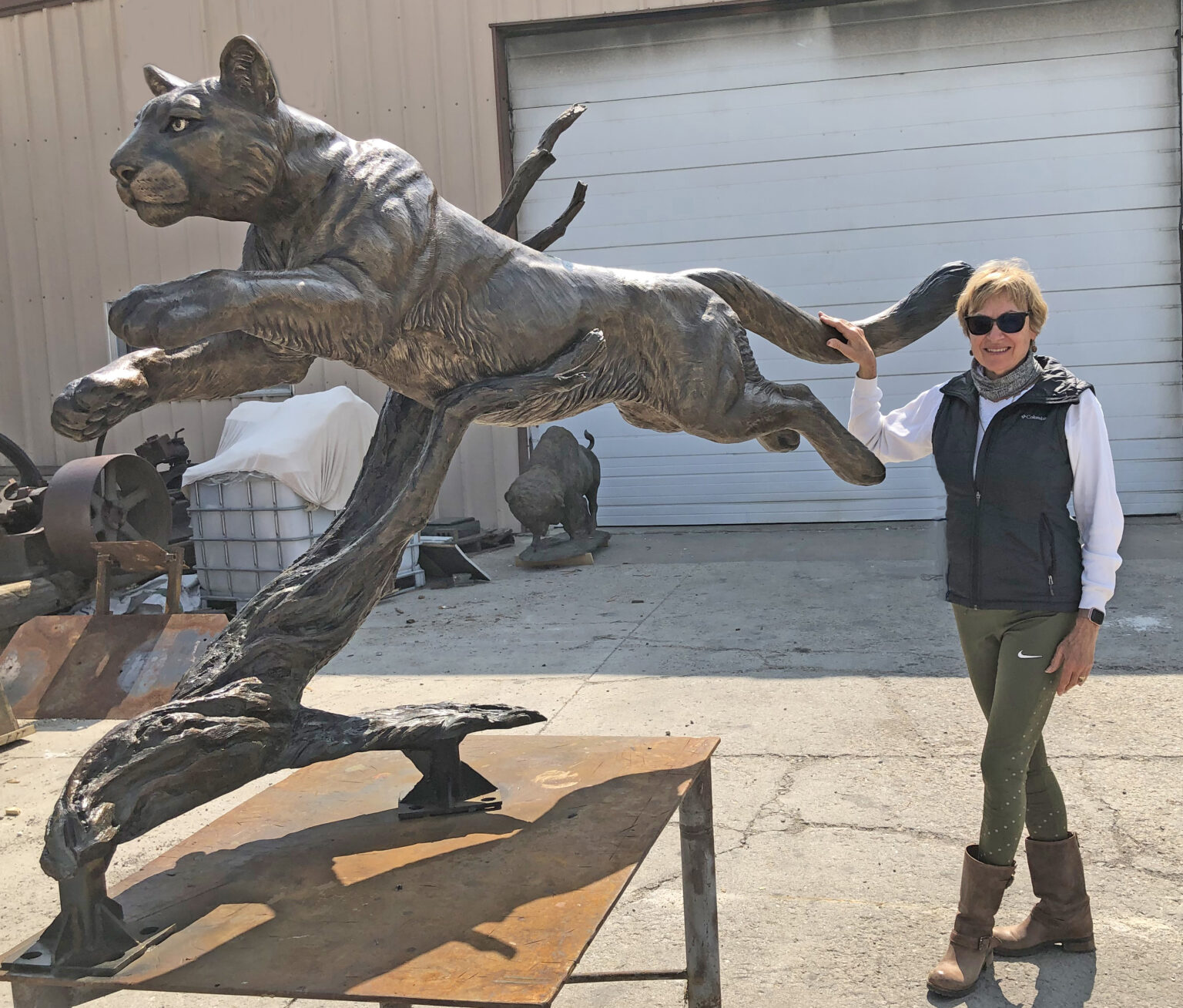 The Chase - Christine Knapp Sculpture